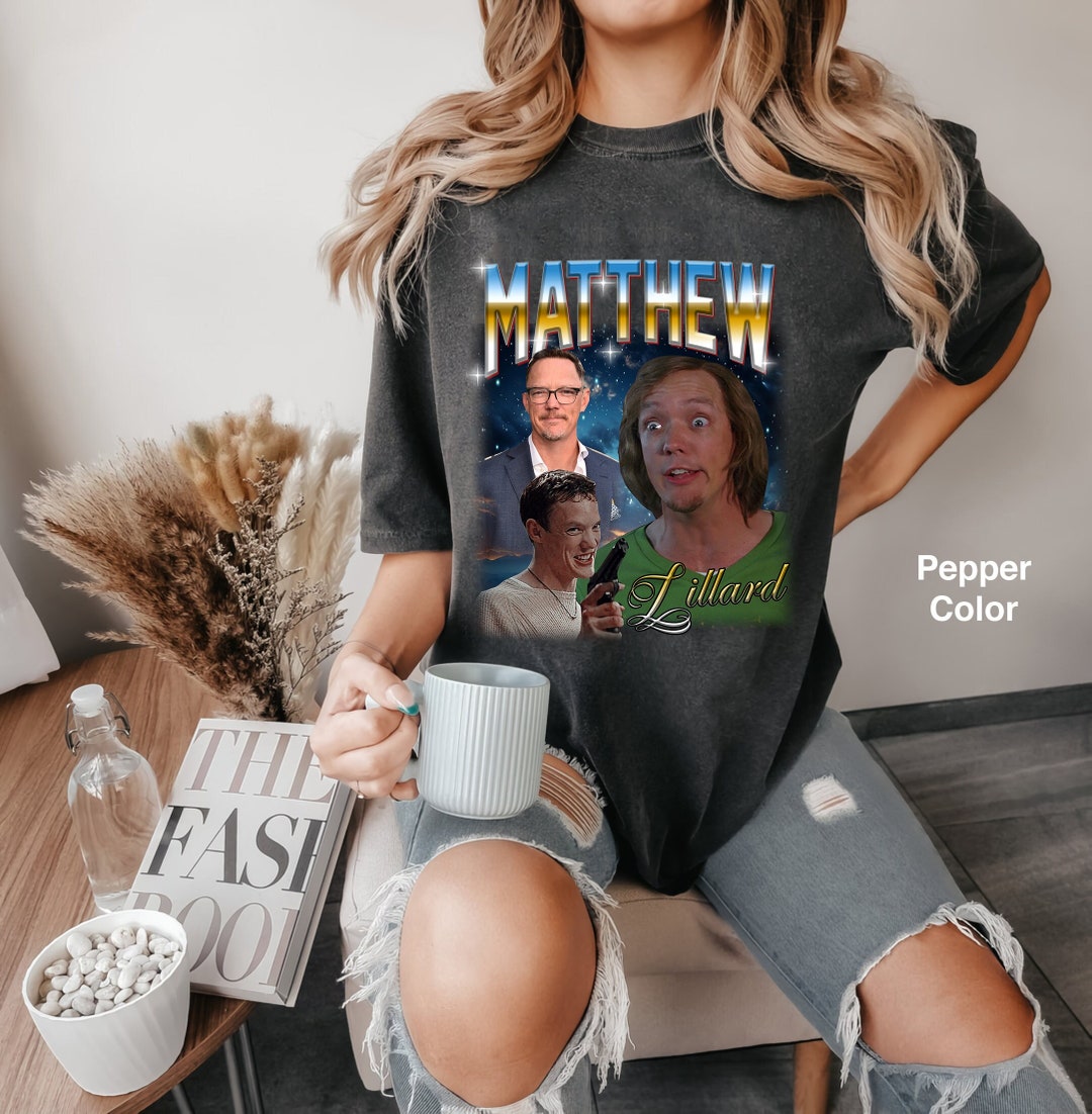 Retro Matthew Lillard Comfort Colors Shirt, Stu Macher Shirt, Matthew ...