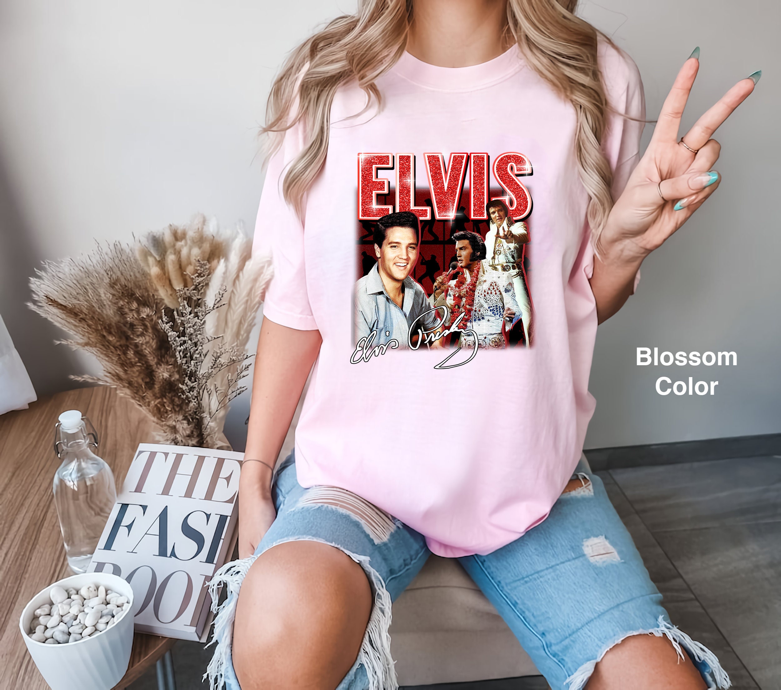 Elvis Presley Comfort Colors Shirt, Funny Elvis Presley Shirt, Elvis Shirt, Elvis Merch Shirt ...