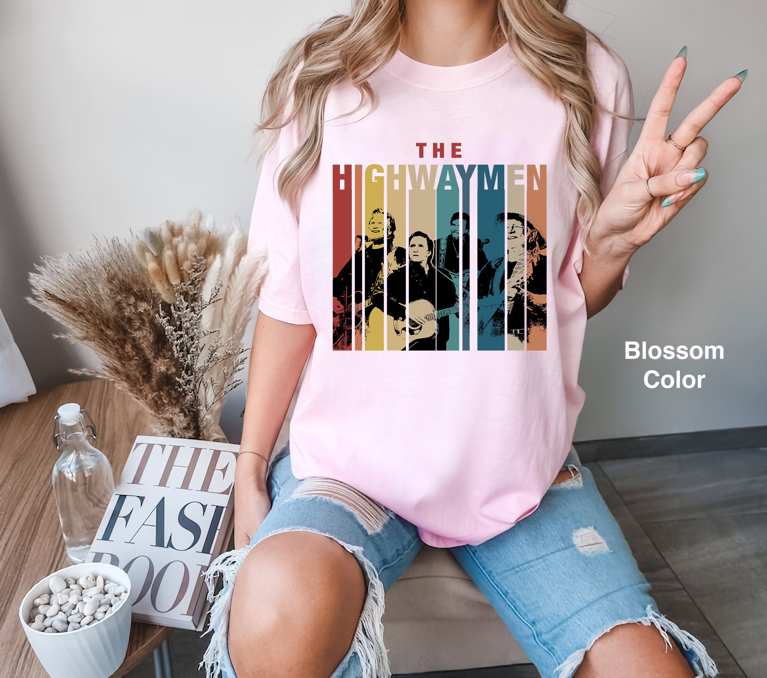 The Highwaymen Band Retro Vintage Comfort Colors T-shirt, the ...