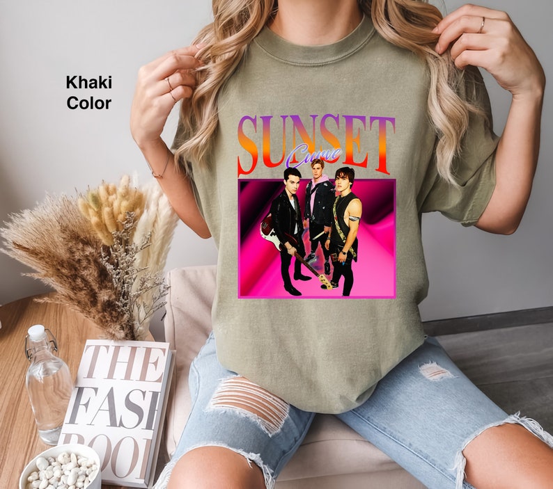Sunset Curve Comfort Colors Shirt, Julie and the Phantoms Shirt, Sunset ...