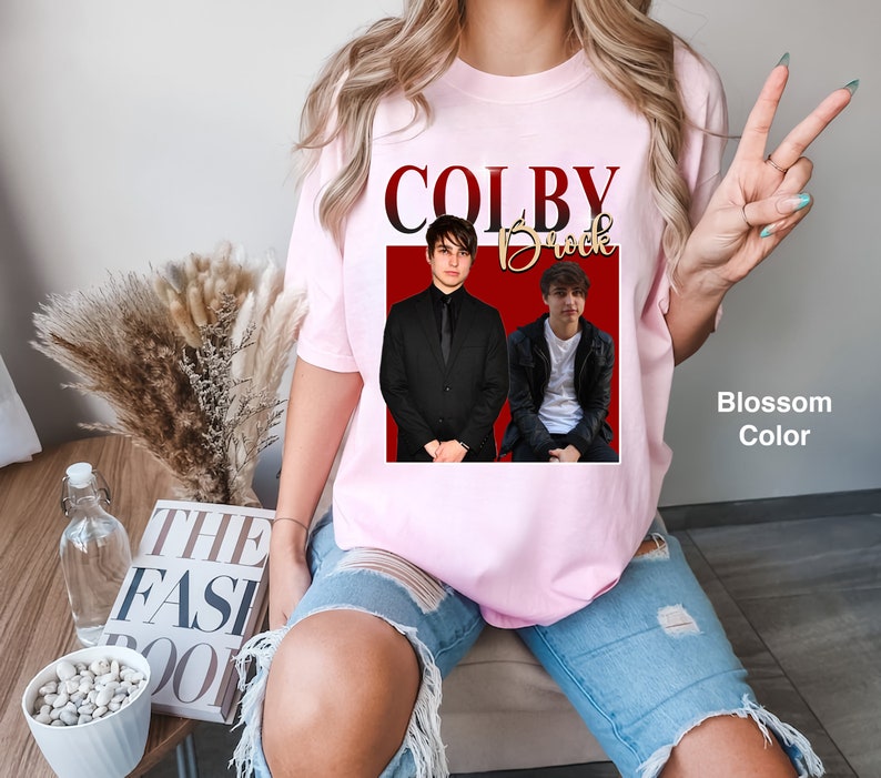 Colby Brock Homage Comfort Colors T-shirt, Youtuber Shirt, Sam and ...