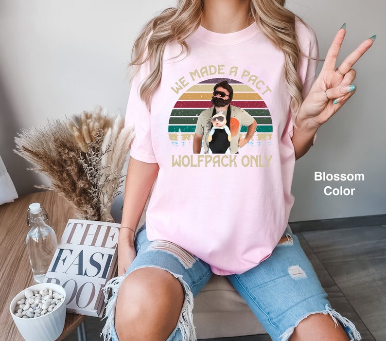 Hangover Alan We Made A Pact Wolfpack Vintage Comfort Colors T-shirt ...