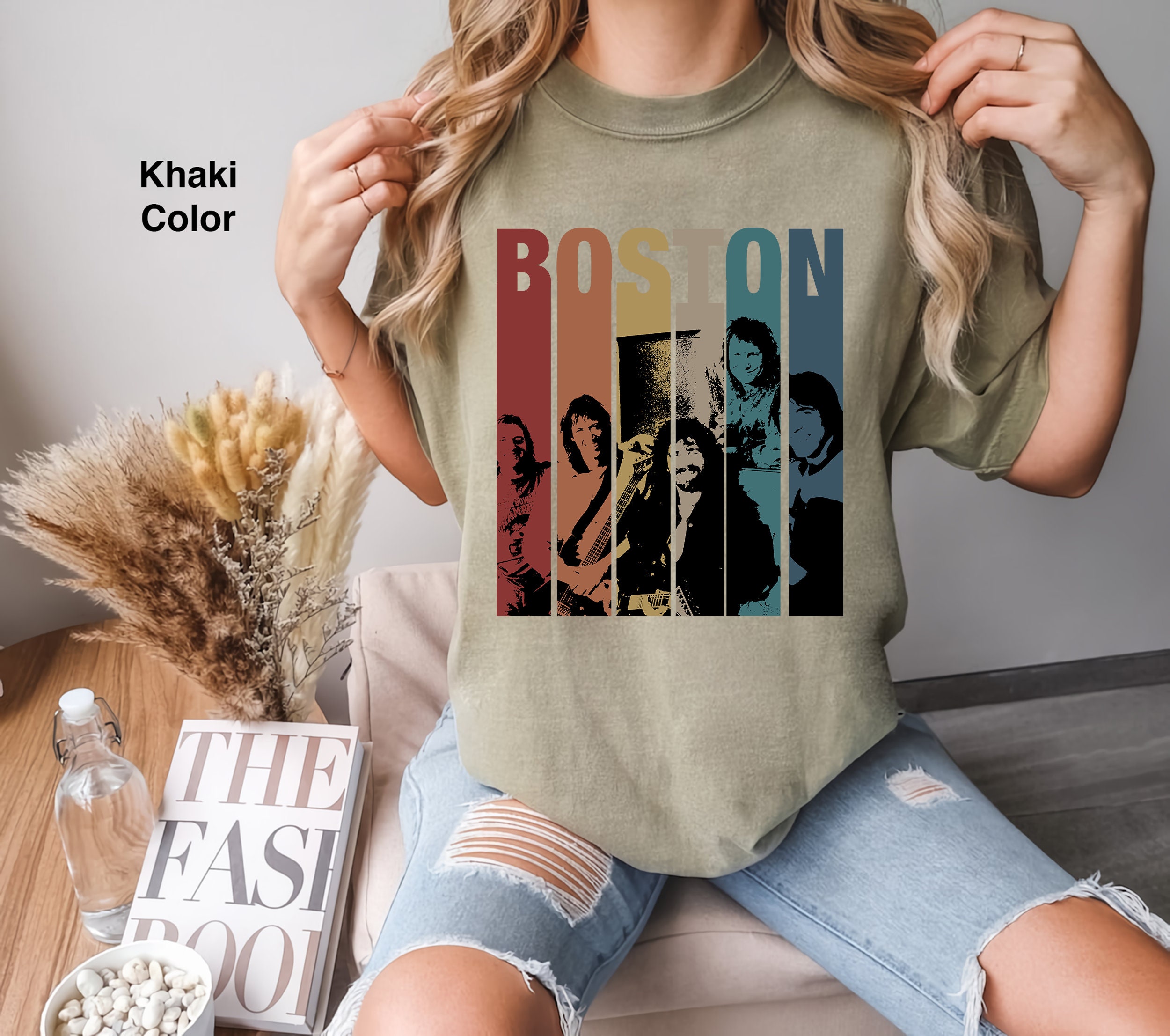 Boston Band Retro Vintage Comfort Colors T-shirt, Funny Boston Band ...