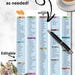 Shabbat Master Grocery List | Printable Kosher Meal Prep Checklist ...