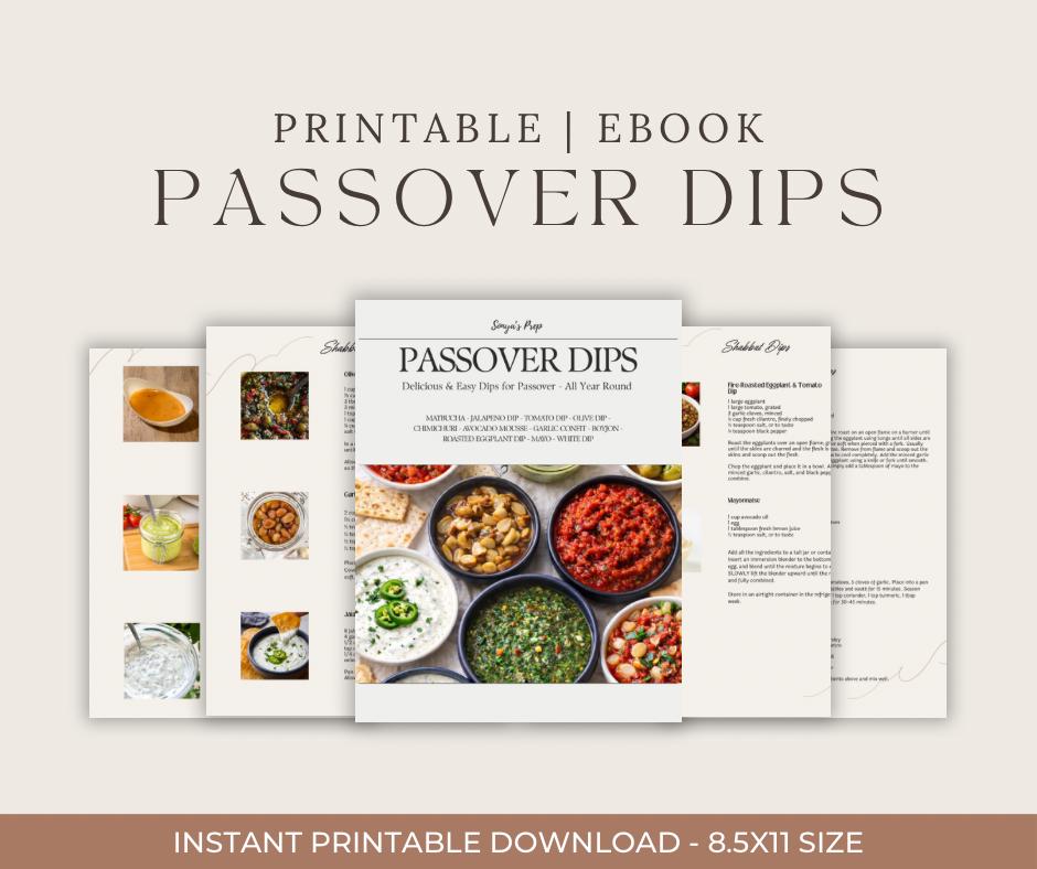 Passover Planner Printable | Seder Planning Guide | Jewish Holiday ...