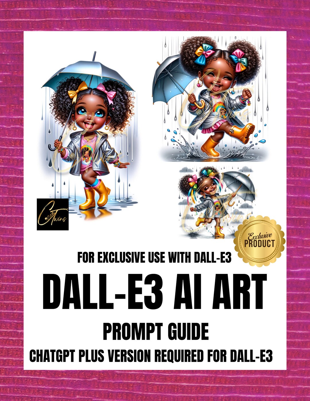Dall-E3 & ChatGPT v4 Ai Art Prompt Guide 12 Sample Prompts - Etsy Portugal