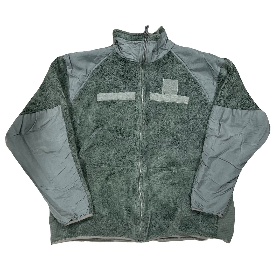 Vintage XXL Army Issue Gen Lll Fleece in Foliage Polartec Fleece Jacket ...