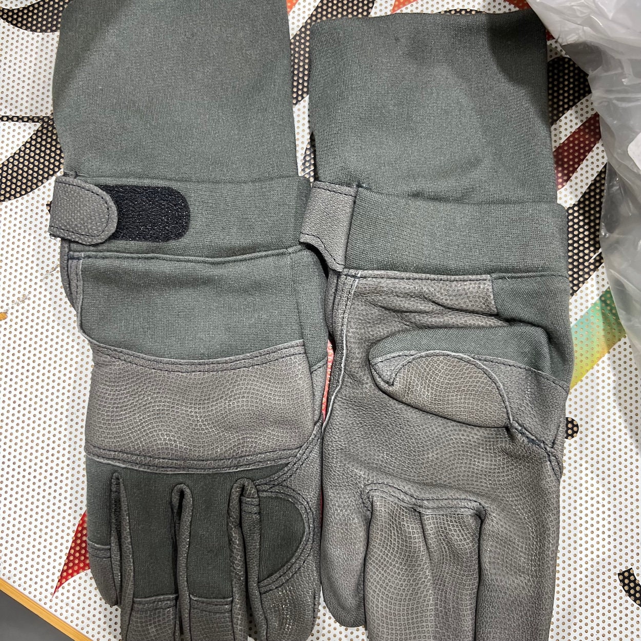 Gloves US ARMY Combat/flyers Gloves Type II in Sage Green Leather and ...