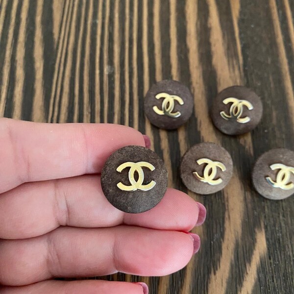 Chanel Buttons - Etsy