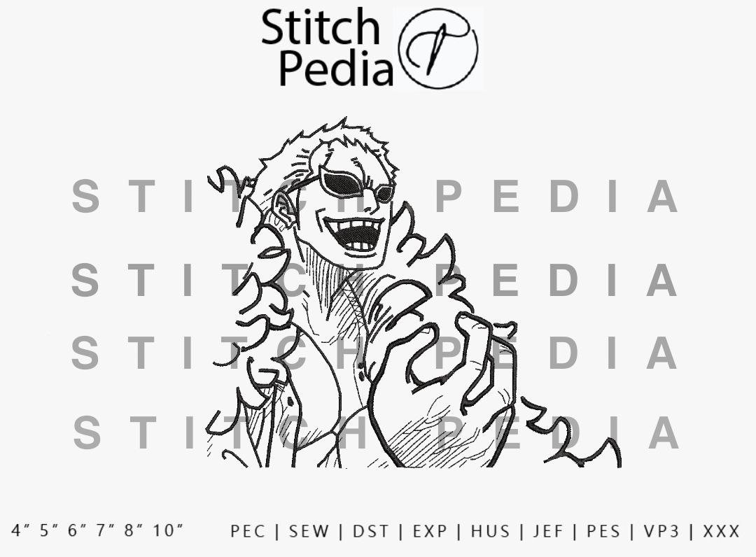 Anime Inspired Embroidery Design Files - Etsy