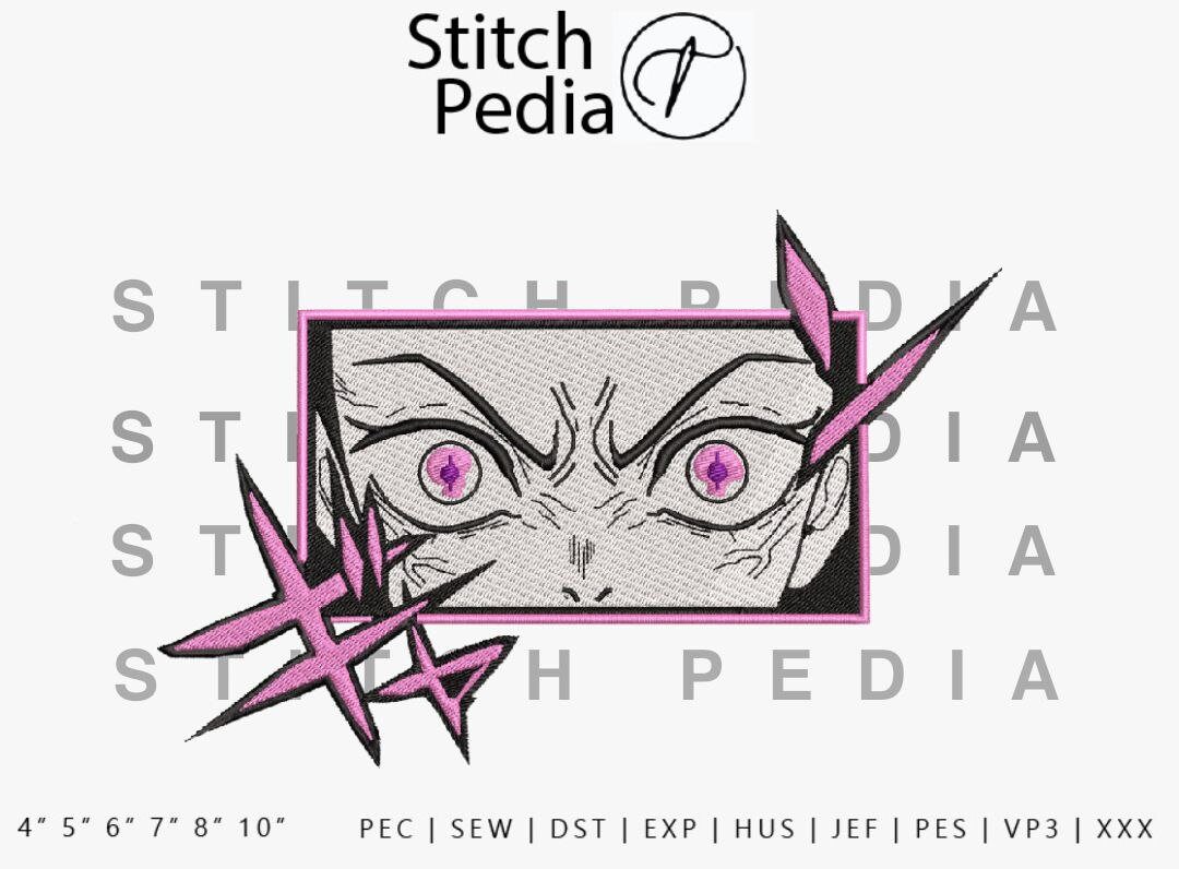 Anime Embroidery Designs, Anime Inspired Embroidery Designs, Anime ...