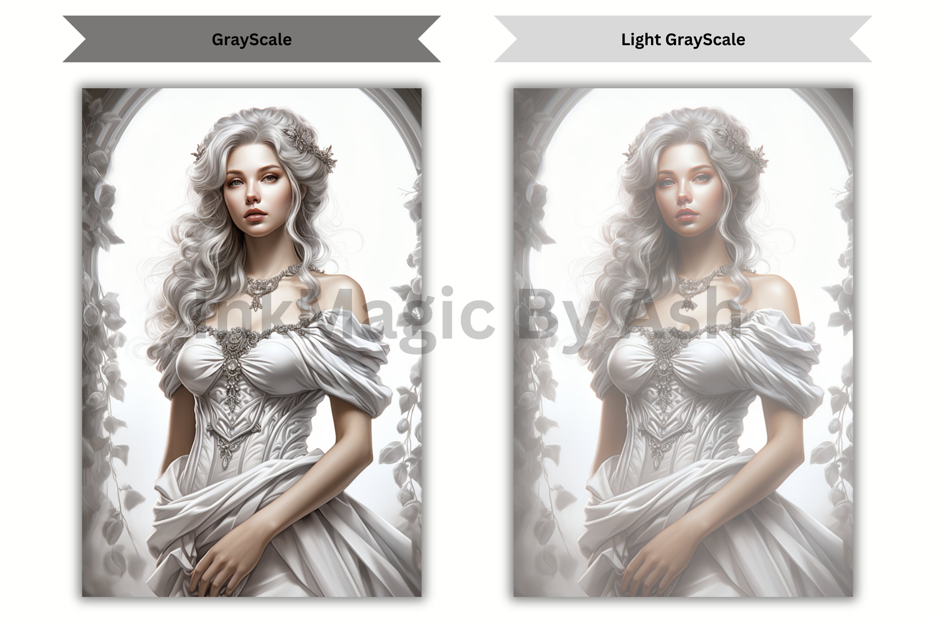 Cosplay Costume Girls Coloring Page,adults Gothic Girls,adults ...