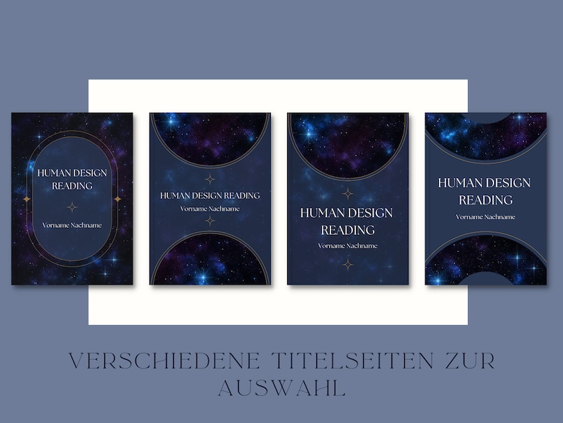 Human Design Reading Template Template for Coaches, Canva Template ...