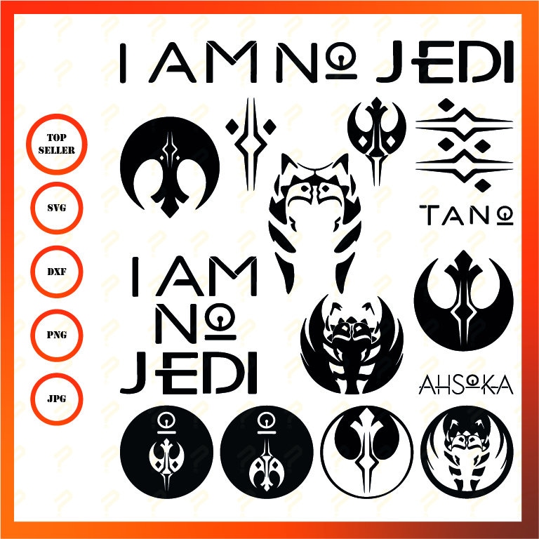 Ahsoka Tano SVG: Star Wars Rebels, Clone Wars (digital Download) - Etsy