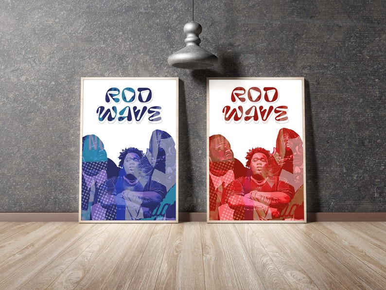 Rod Wave Jpg File, Graphic Rapper Music, Rapper Rod Wave Tour Design ...
