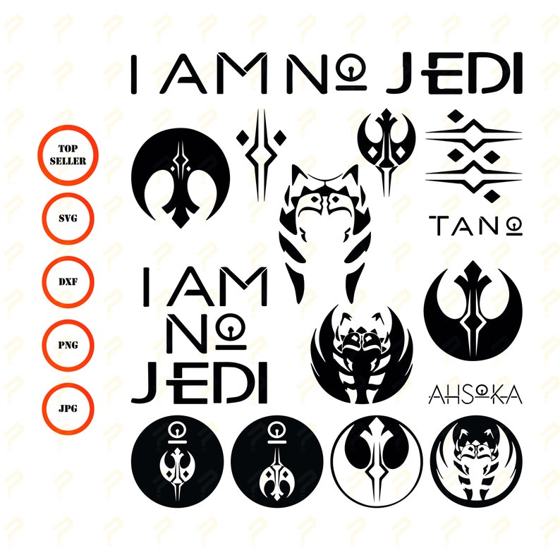 Ahsoka Tano SVG: Star Wars Rebels, Clone Wars (digital Download) - Etsy