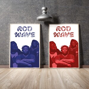 Rod Wave Jpg File, Graphic Rapper Music, Rapper Rod Wave Tour Design ...