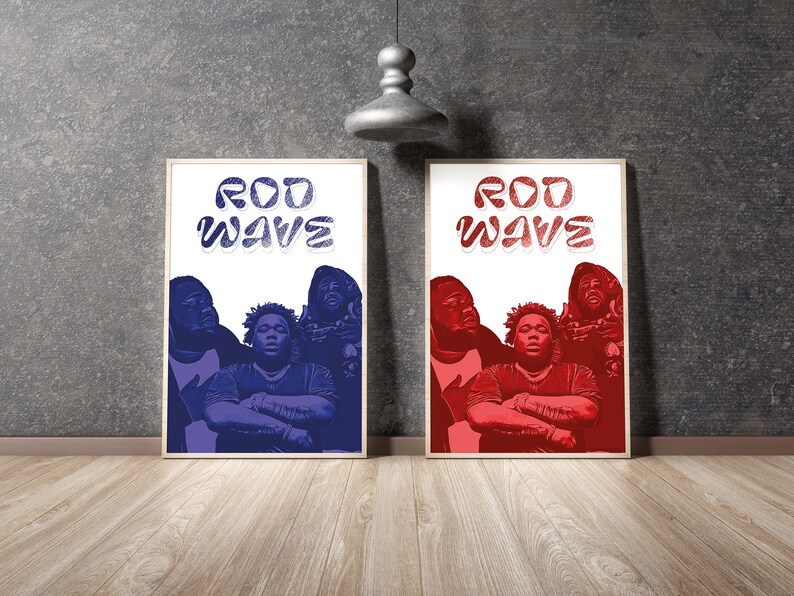 Rod Wave Jpg File, Graphic Rapper Music, Rapper Rod Wave Tour Design ...