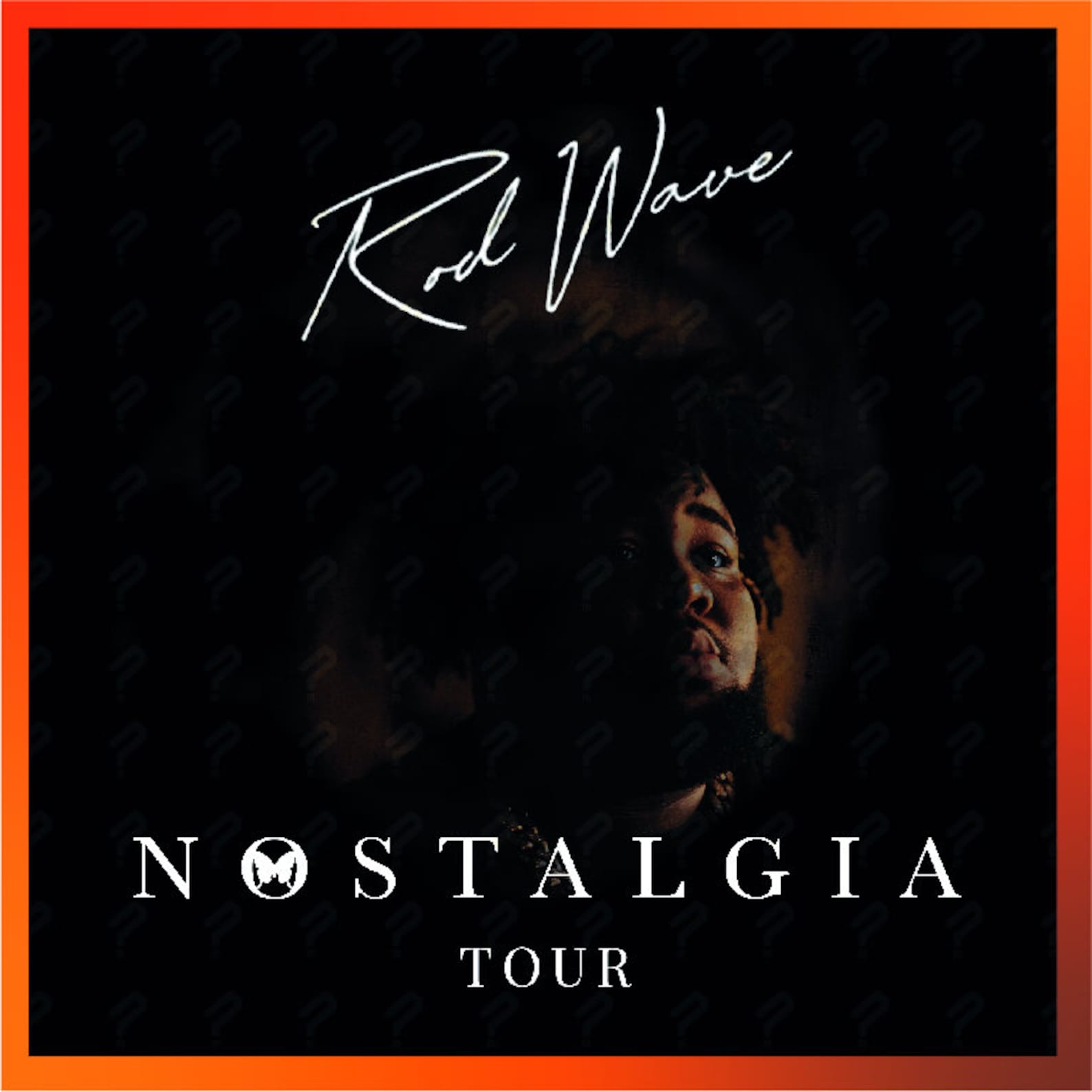 Rod Wave Nostalgia Tour 2023 Png, Rod Wave Png, Rod Wave Nostalgia Png ...