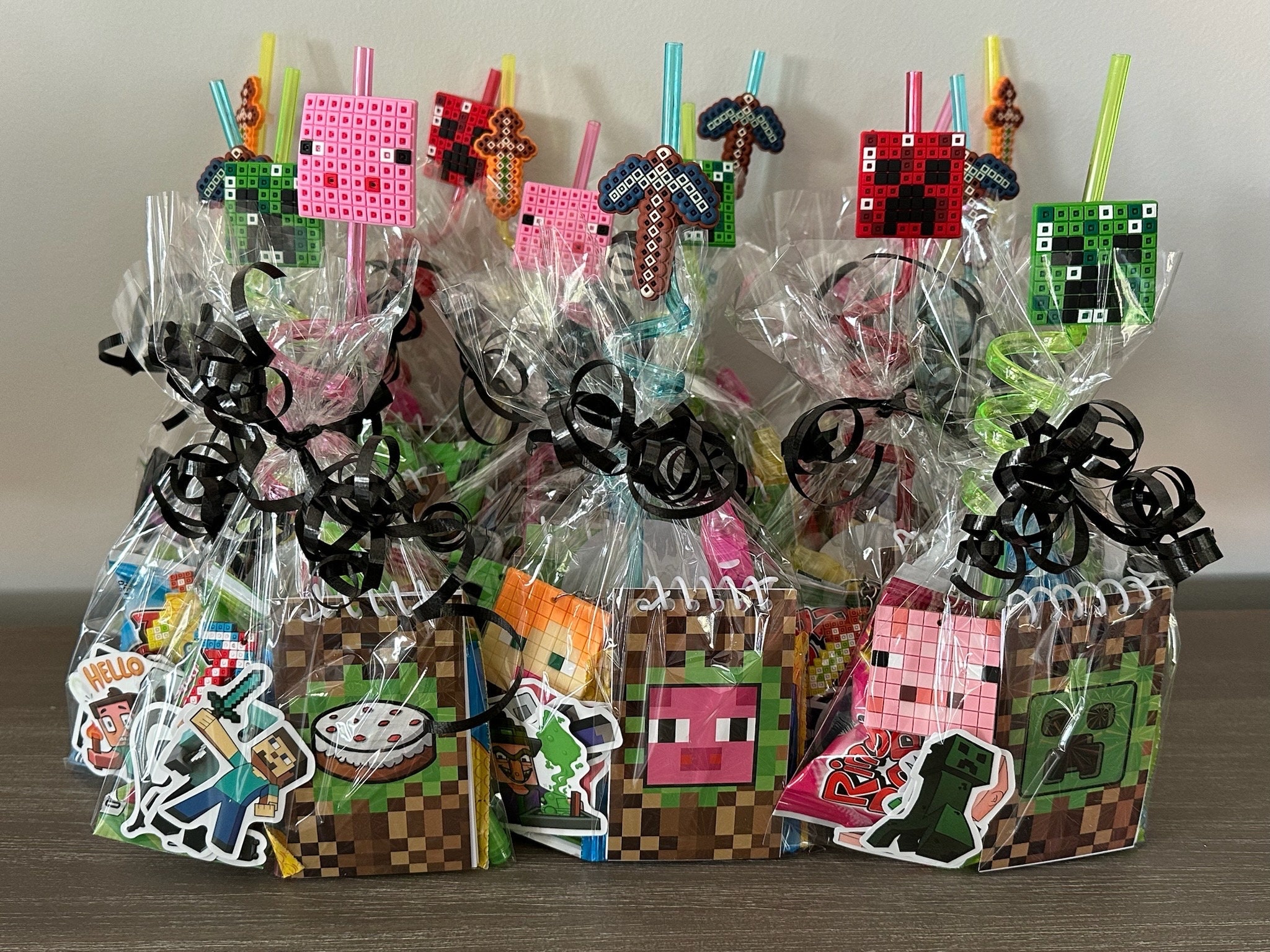 Minecraft Party Favors - Etsy