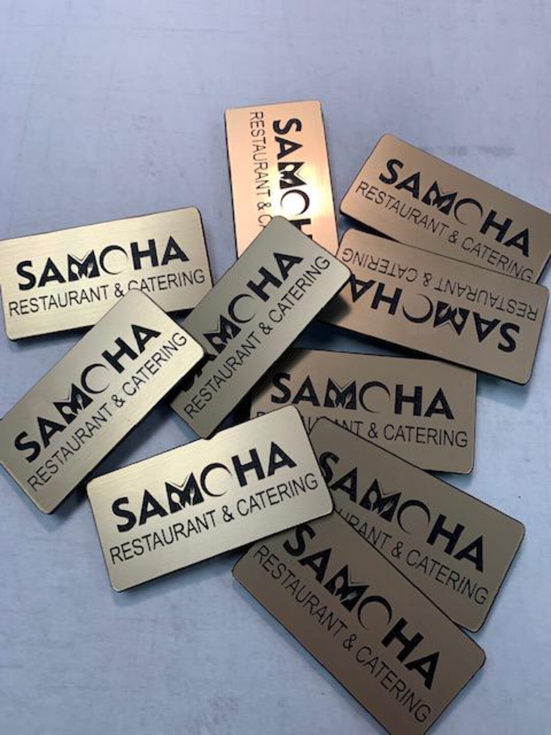 Personalized Engraved Name Badges, Nametag, Magnetic Badge - Etsy