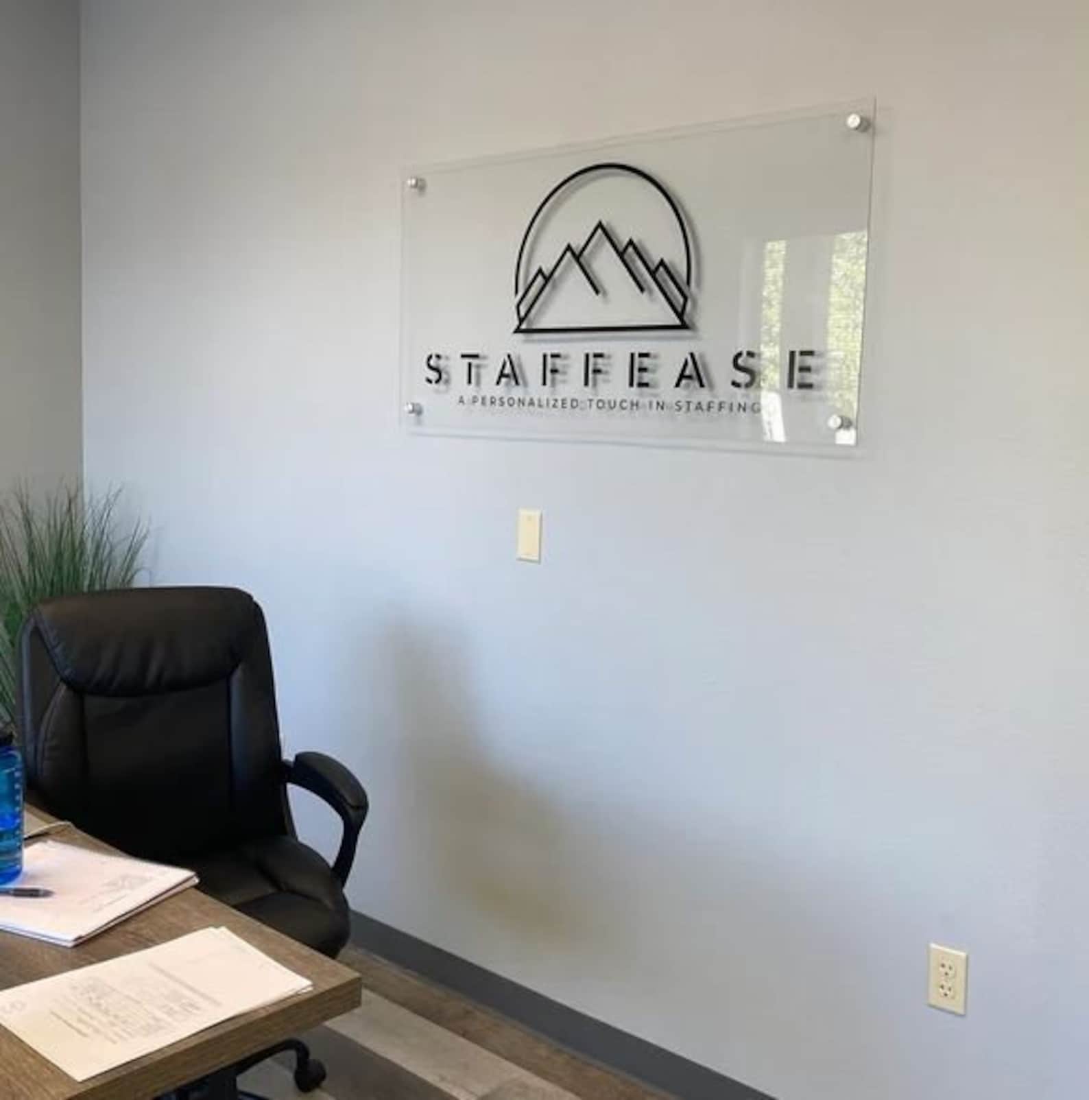 Acrylic Standoff Sign for Business Lobby/reception - Etsy