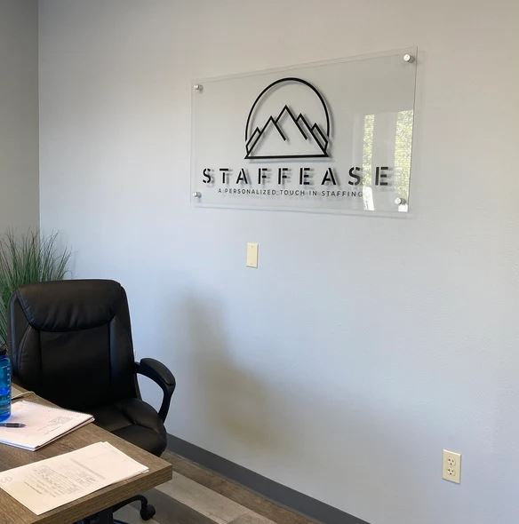 Acrylic Standoff Sign for Business Lobby/reception - Etsy