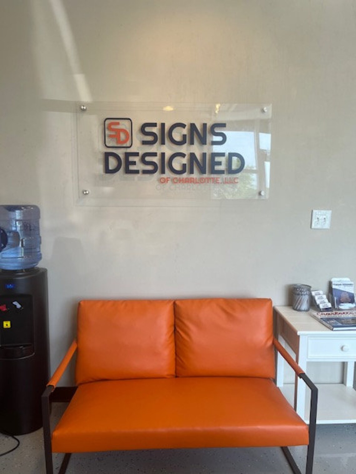 Acrylic Standoff Sign for Business Lobby/reception - Etsy