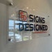 Acrylic Standoff Sign for Business Lobby/reception - Etsy