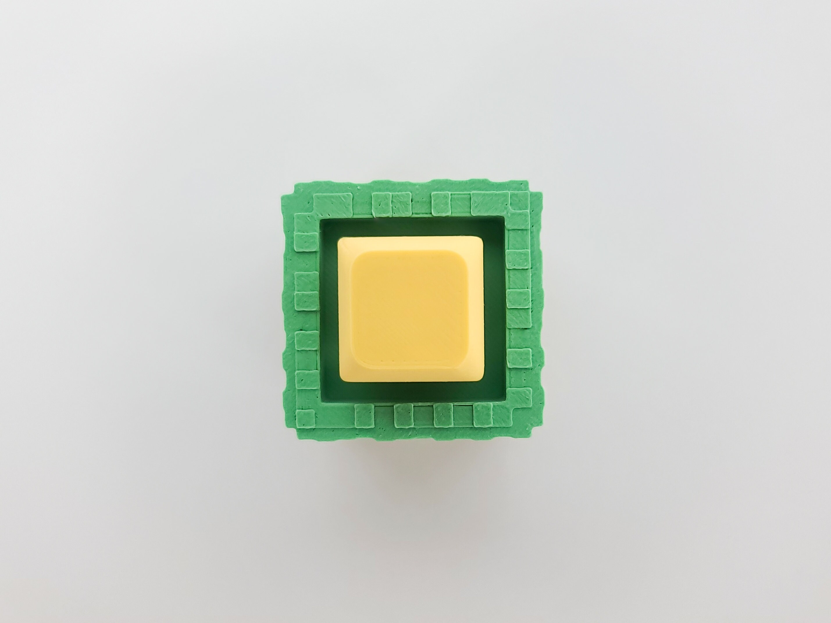 Minecraft Grass Block Keyboard Switch Holder Mechanical Keycap Holder ...