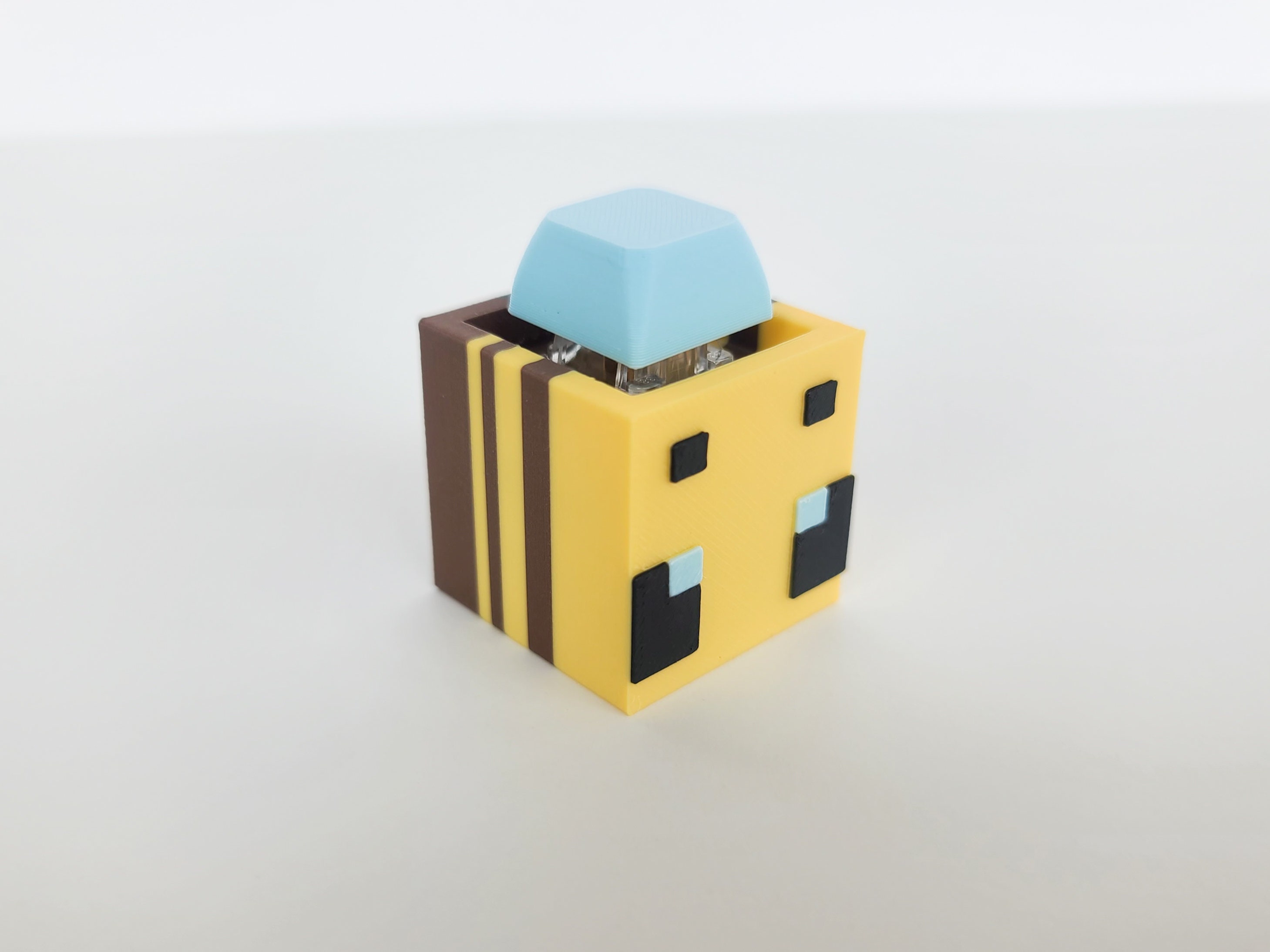 Minecraft Bee Keyboard Switch Holder Mechanical Keycap Holder Fidget ...