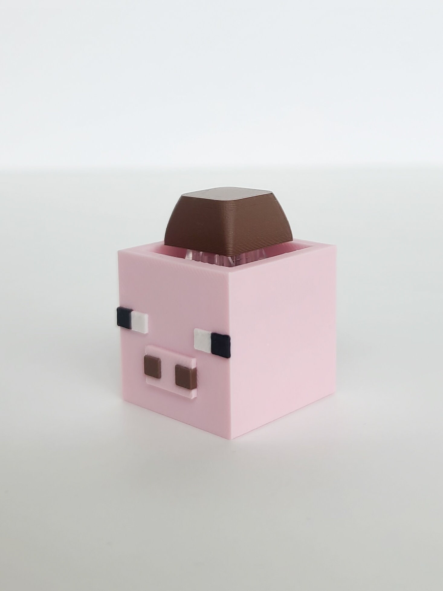 Minecraft Pig Keyboard Switch Holder Mechanical Keycap Holder Fidget ...