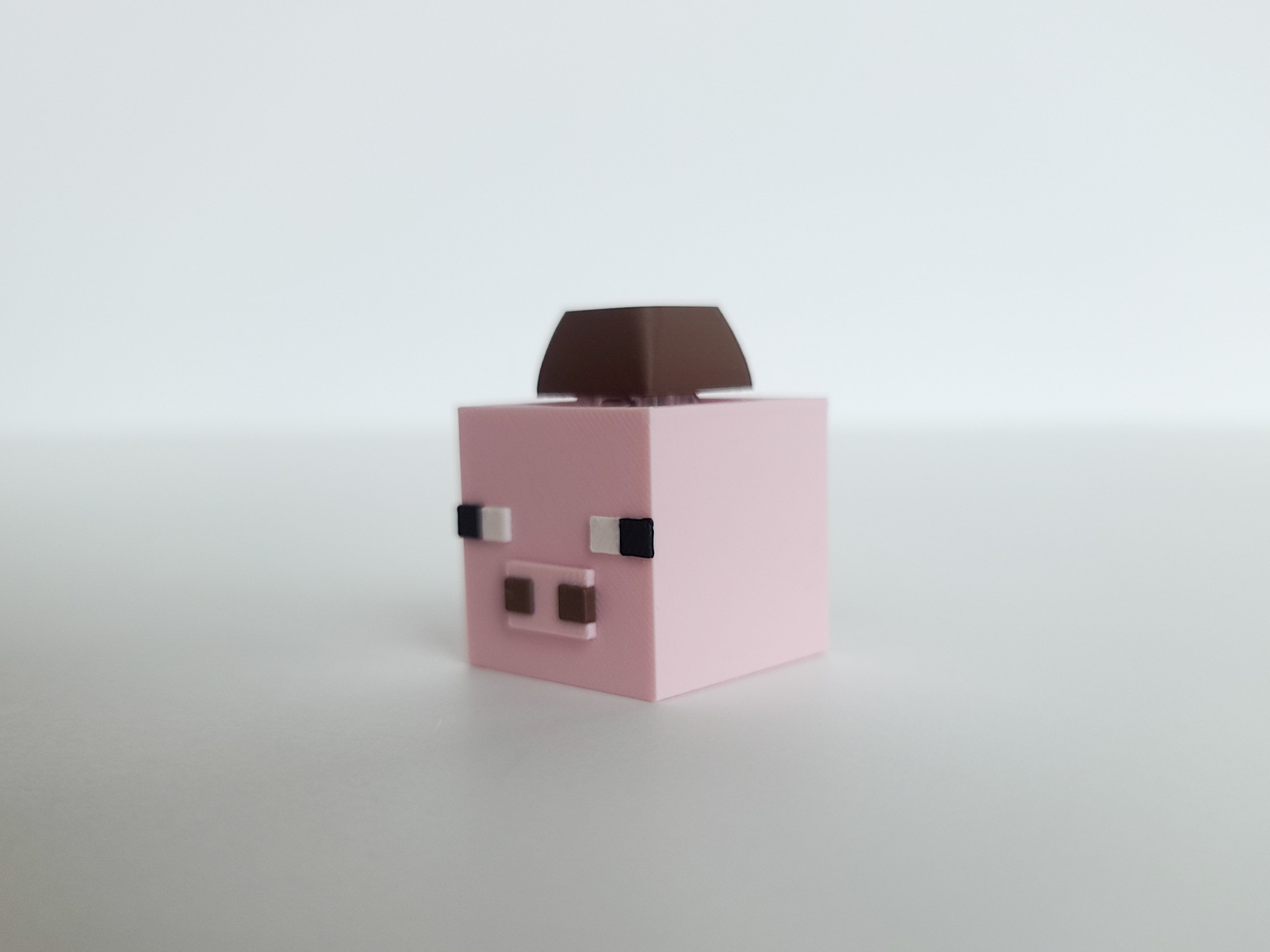 Minecraft Pig Keyboard Switch Holder Mechanical Keycap Holder Fidget ...