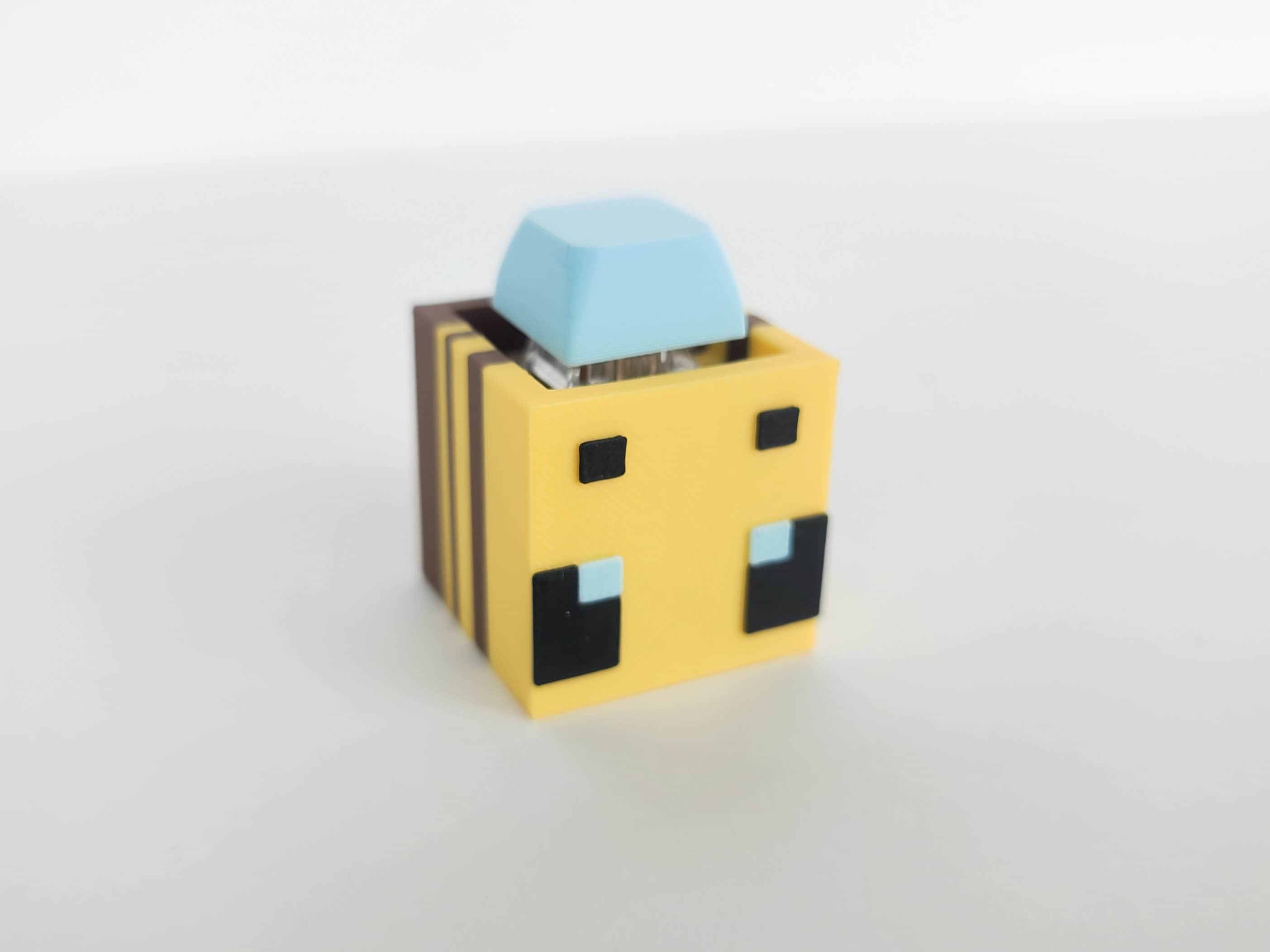 Minecraft Bee Keyboard Switch Holder Mechanical Keycap Holder Fidget ...