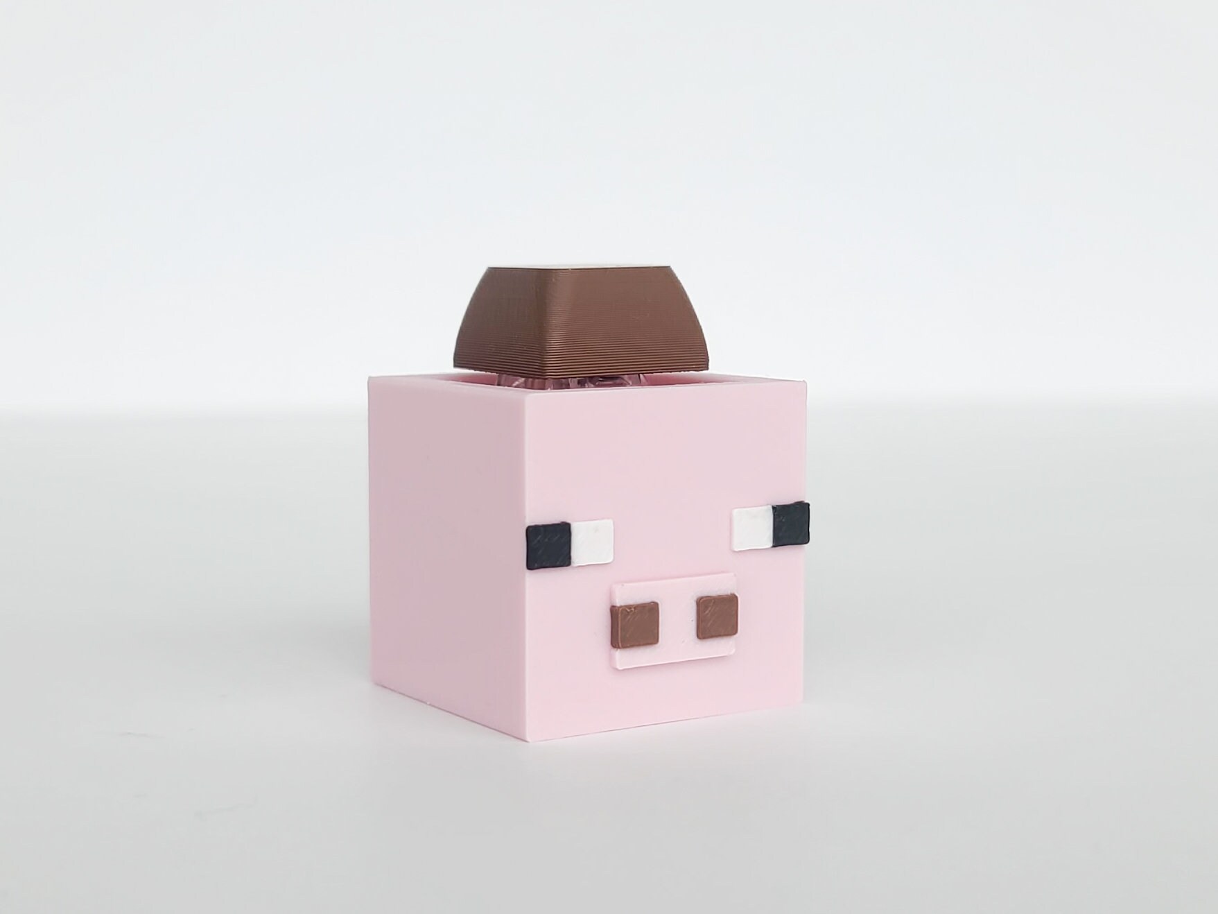 Minecraft Pig Keyboard Switch Holder | Mechanical Keycap Holder ...