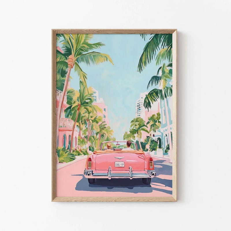 Miami Springs Art - Etsy UK