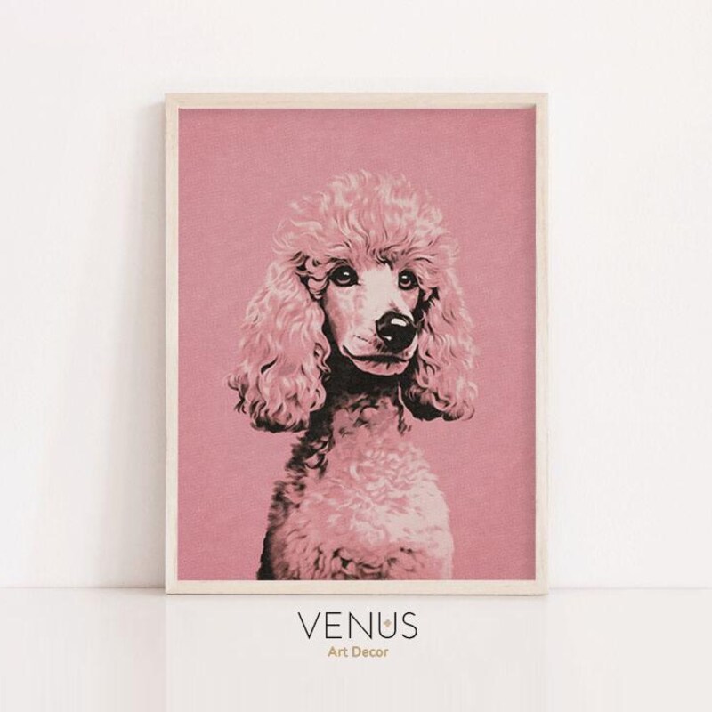 Poodle Wall Art - Etsy