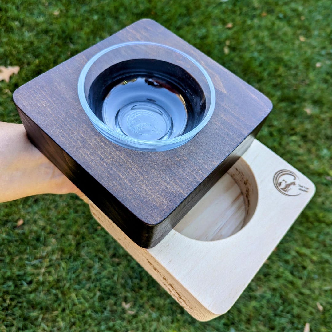 Pet Bowls Cat Food Bowl Elevated Cat Food Stand Pet Food Prsonalized ...