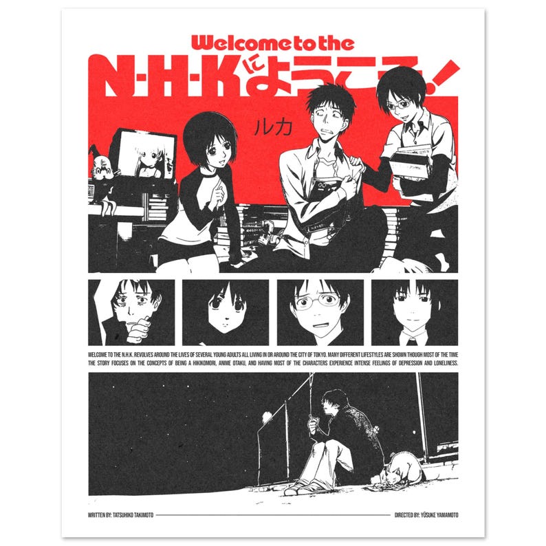 Welcome to the NHK Poster - Etsy