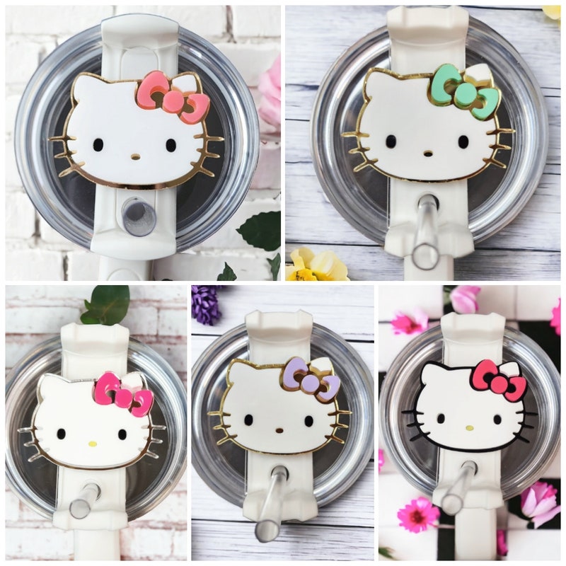 Hllo Kitty Stanly Topper - Etsy