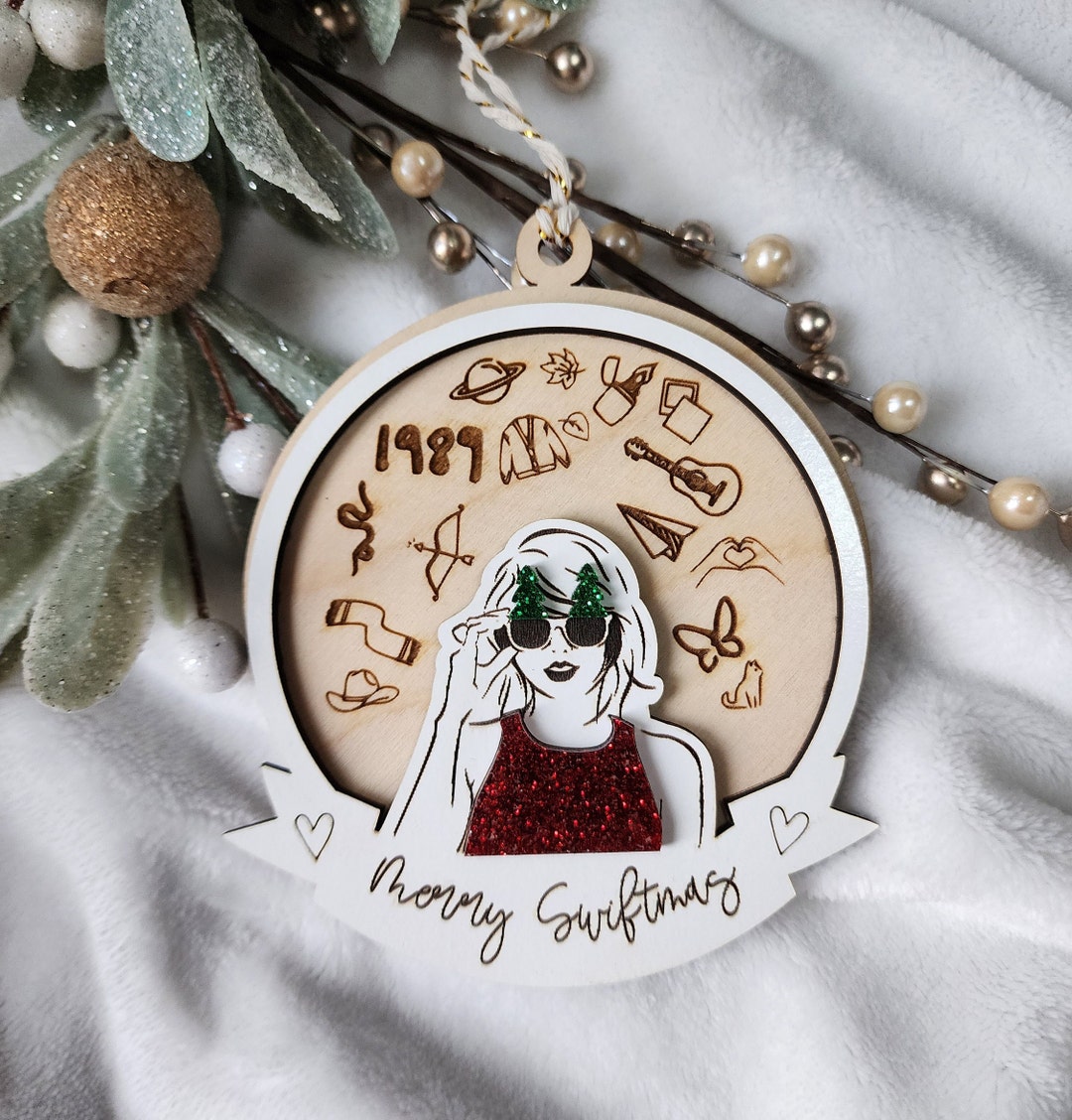 INSPIRED Swiftie Ornament | Car Charm | Medallion | Taylor Swift | Eras ...
