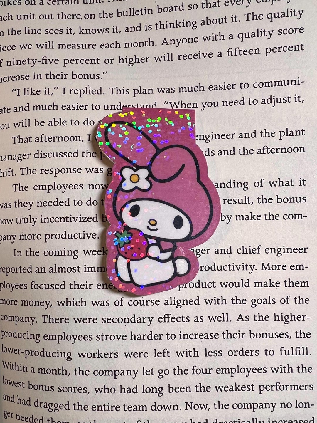 Kawaii My Melody Bookmark - Etsy