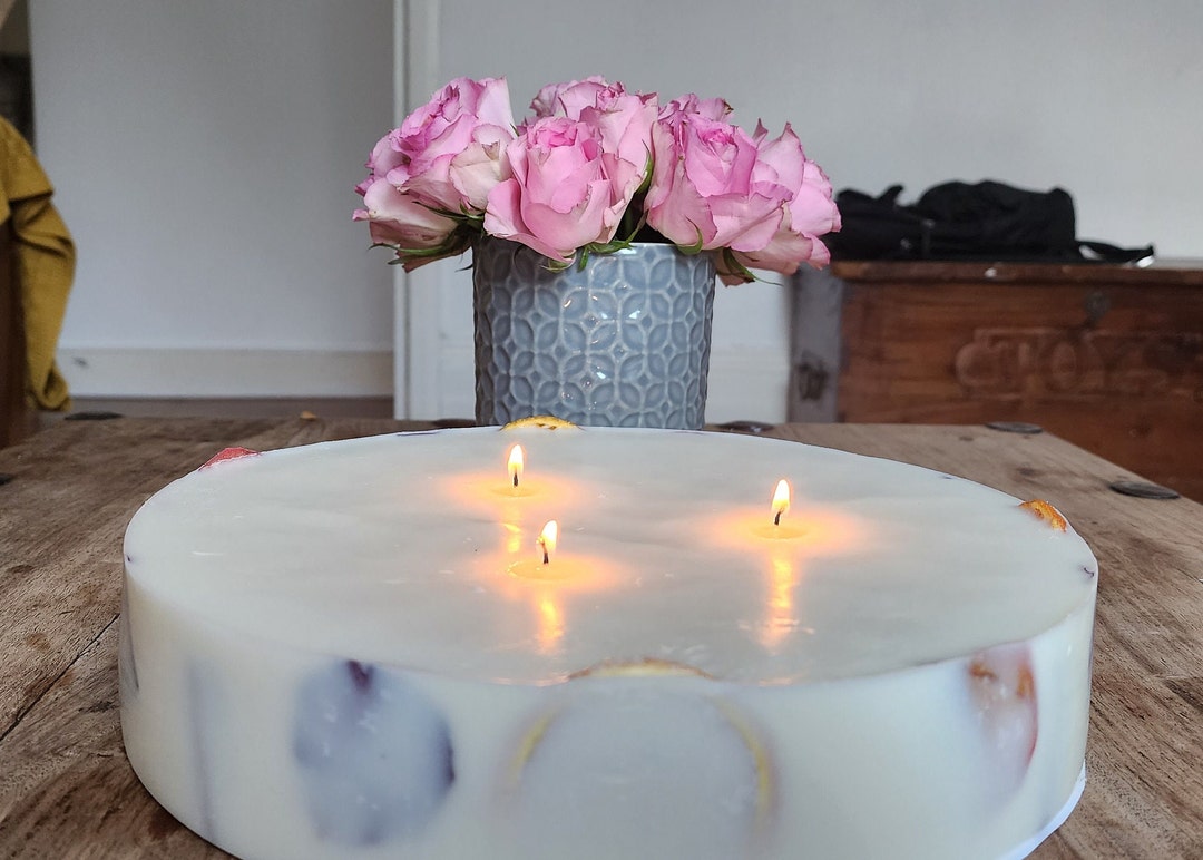 Luxury Extra Large Scented Candle, Made With Natural Soy, 26CM X 6CM ...