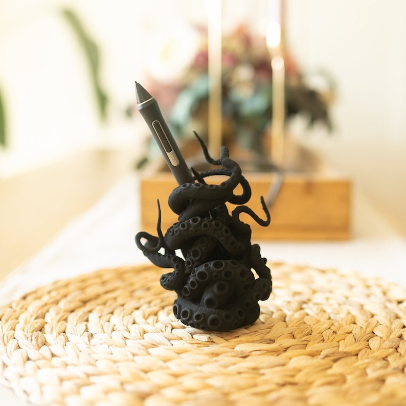 Kraken Pen Holder - Etsy