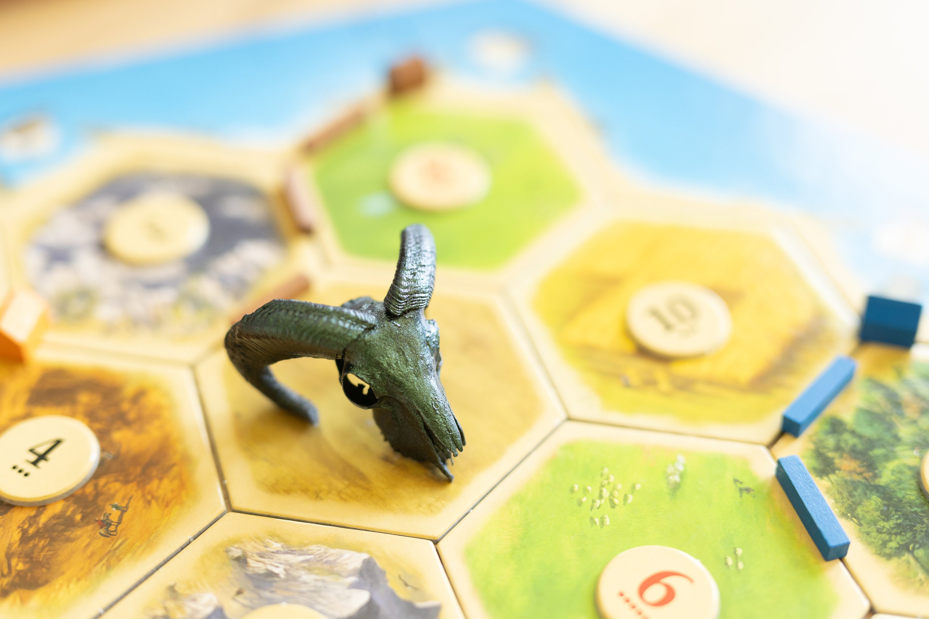 Ram Skull Catan Robber - Etsy