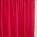 Viva Magenta Linen Curtain / 2 Panels / Linen Curtains With Rod Pocket ...