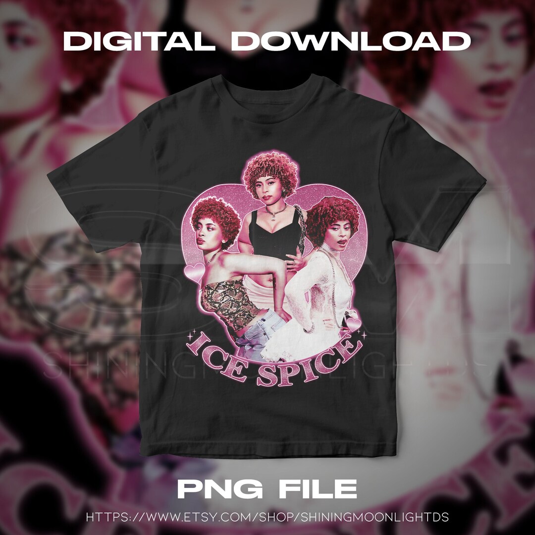 Ice Spice - Bootleg Design for DTG Printing (digital File) - Etsy