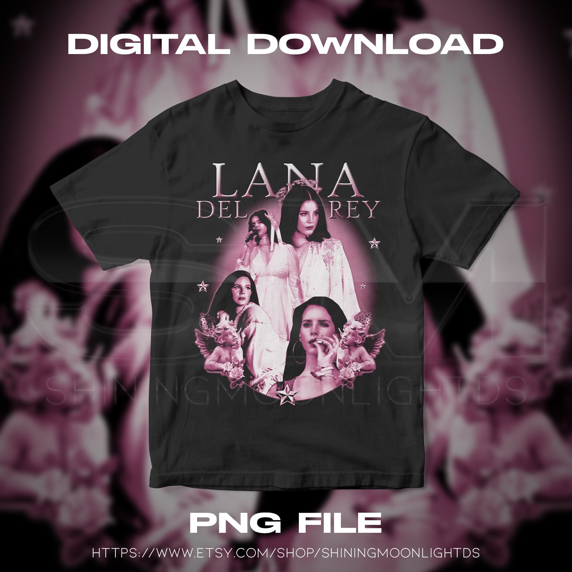 Lana Del Rey Bootleg Design for DTG Printing digital File - Etsy