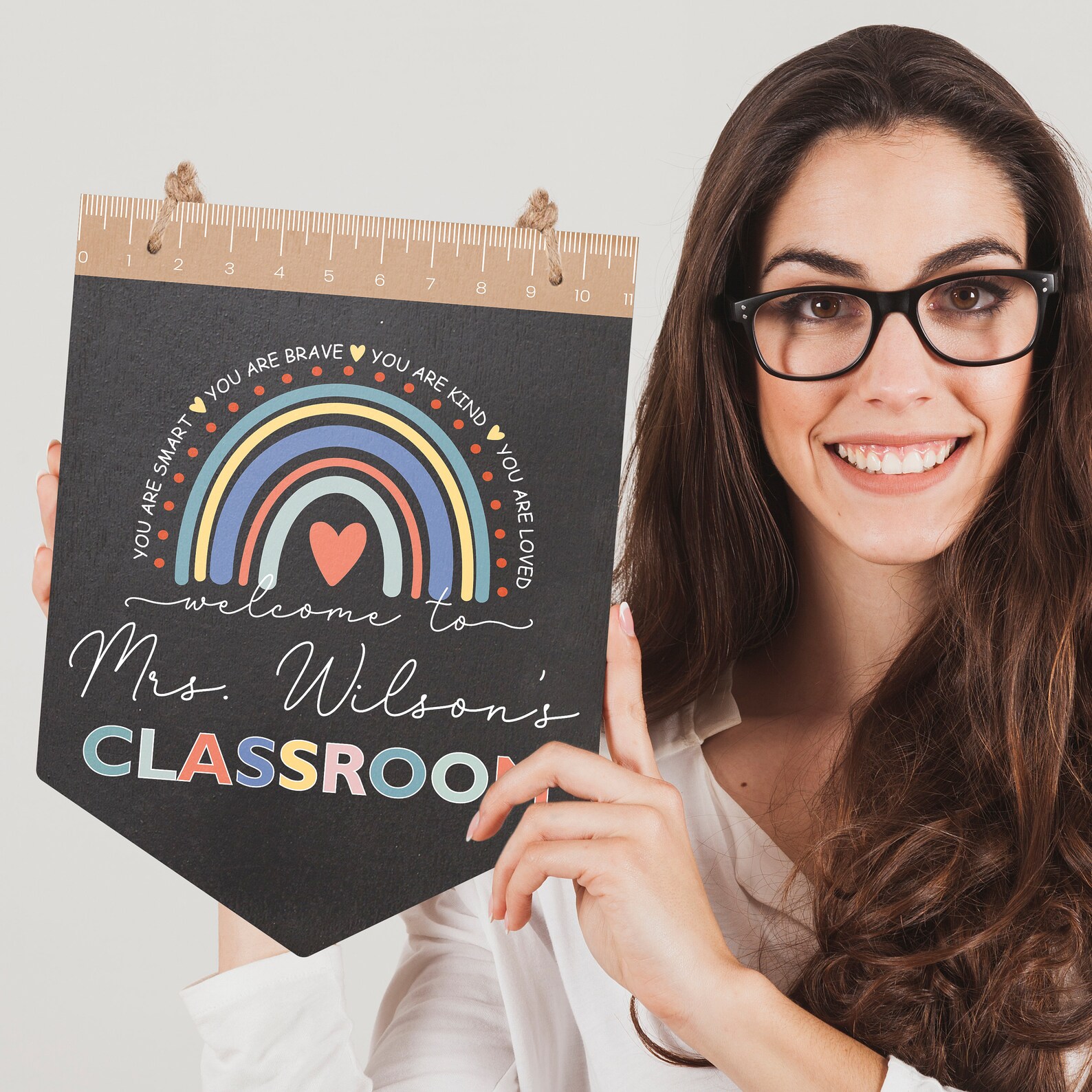 Classroom Door Sign, Personalized Teacher Sign, Classroom Decor ...