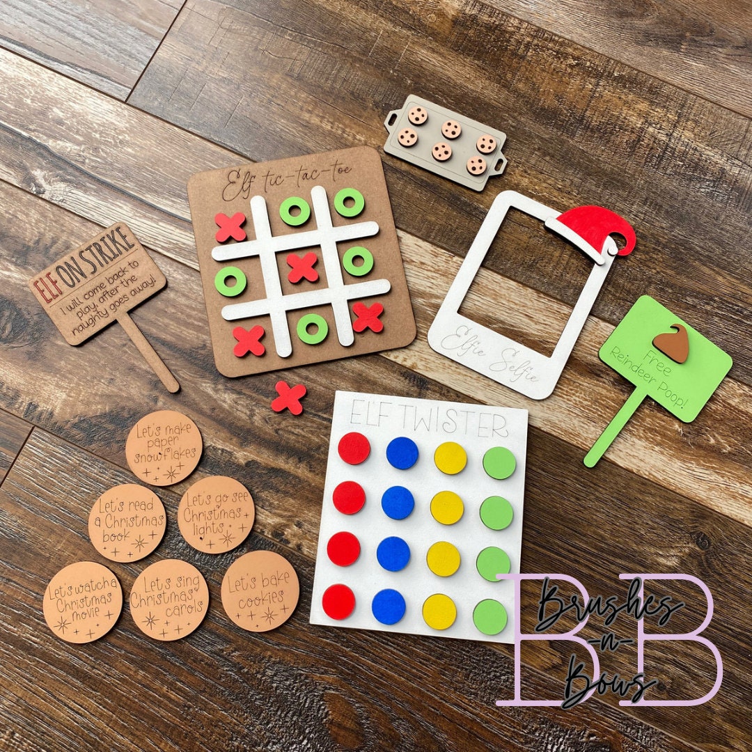 Christmas Elf Props | Bundle | Games | - Etsy